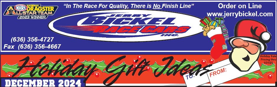 Drag Race Chassis Builder and Parts Store | Jerry Bickel Race Cars